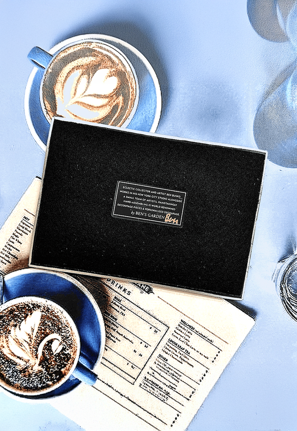 Ben's Garden | Good Things Take Time Cursive Decoupage Glass Tray ...