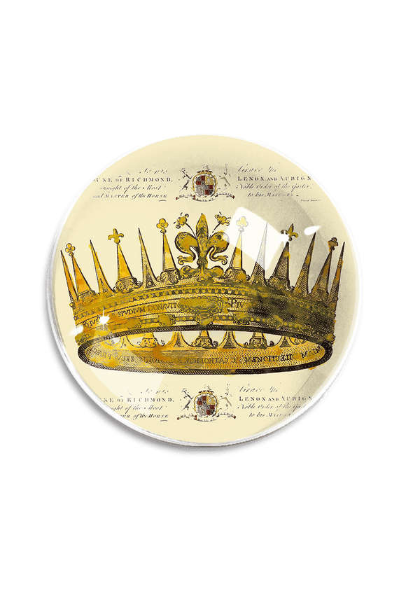 Ben's Garden | Vintage Crown Crystal Dome Paperweight - Bensgarden.com