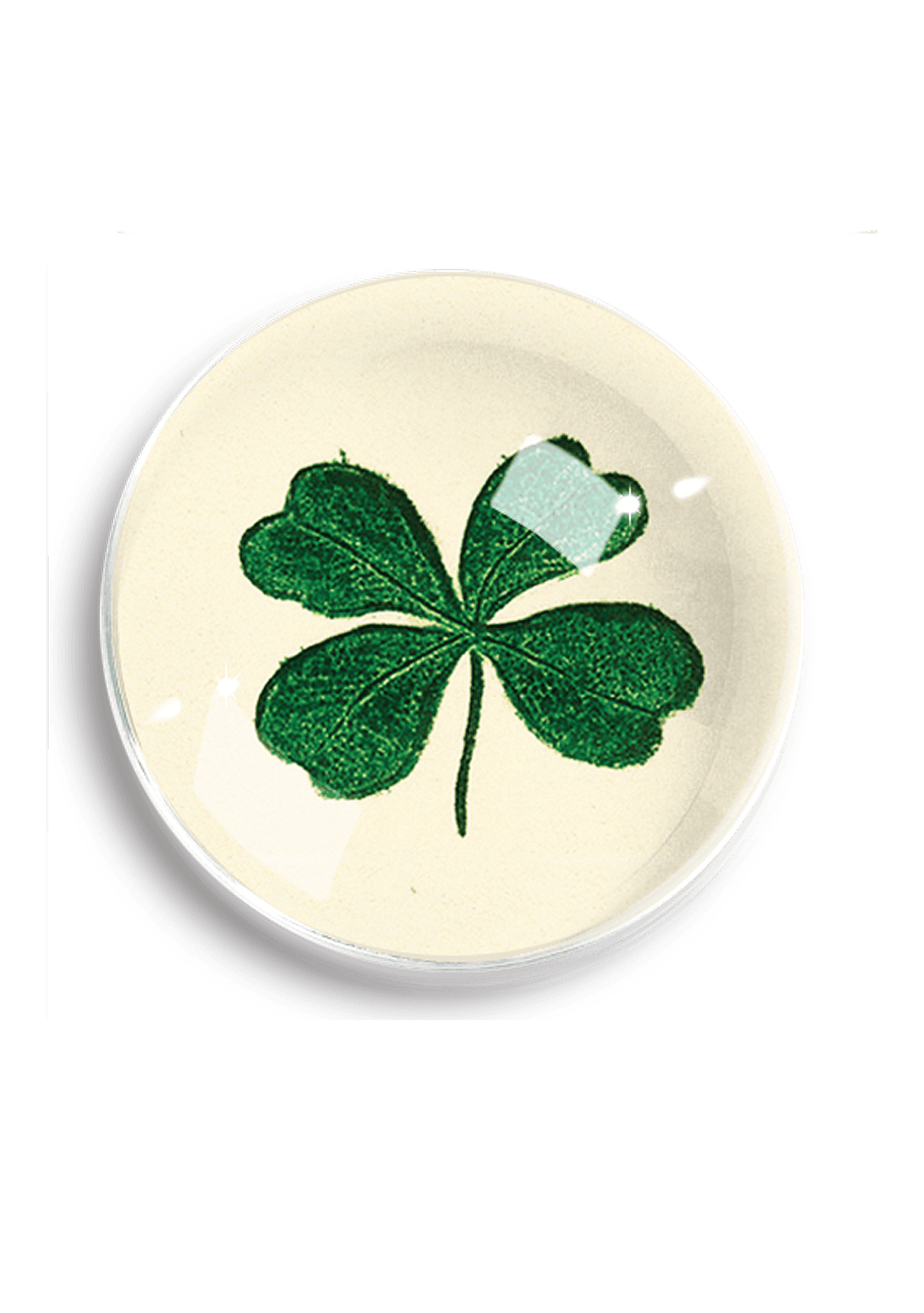 shamrock paperweights